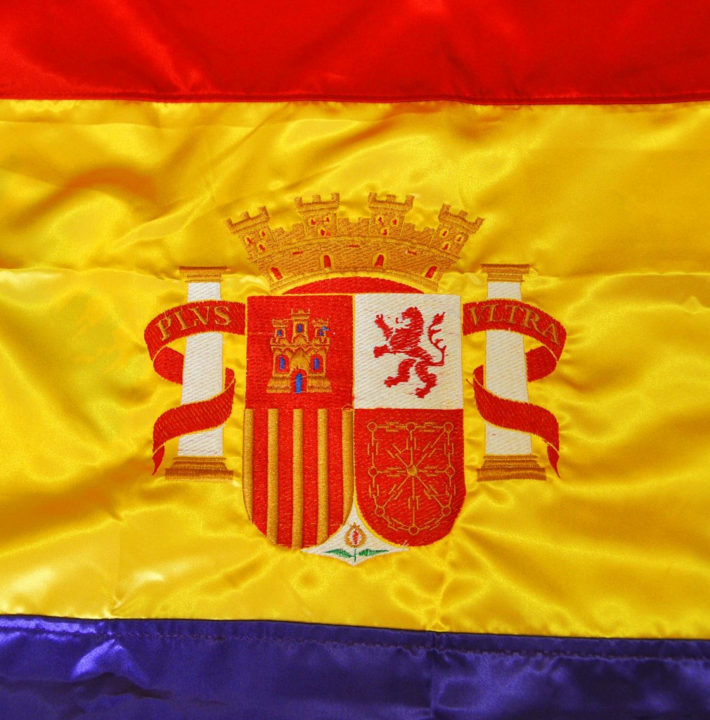 bandera republicana escudo bordado - La Tienda Comunista